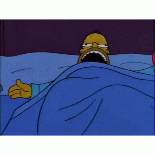 Homer Simpson Wakeup Nightmare GIF | GIFDB.com