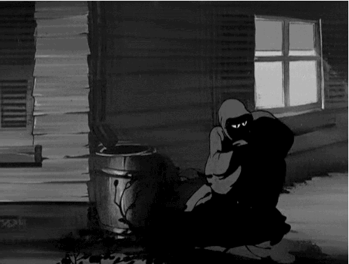 Hooded Creeper Stalking GIF | GIFDB.com