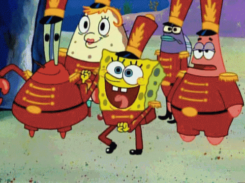 Hooray Band Spongebob GIF | GIFDB.com