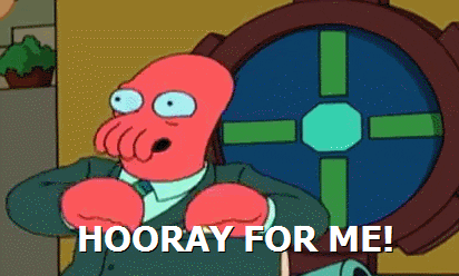 Hooray For Me Zoidberg GIF | GIFDB.com