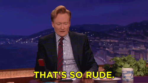How Rude Reaction Conan Obrien GIF | GIFDB.com