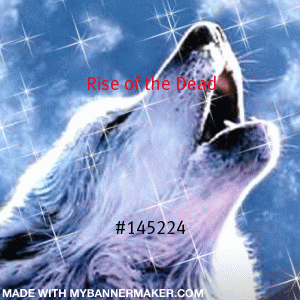 Howling Cool Wolf Glitter GIF | GIFDB.com