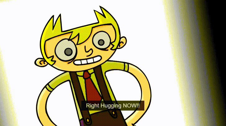 Hugging Now Angry GIF | GIFDB.com