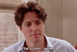 Hugh Grant That's Perfect GIF | GIFDB.com