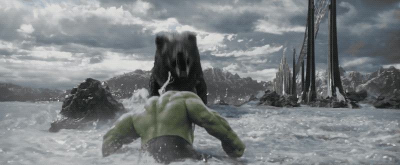 Hulk Got Attacked By A Bear GIF | GIFDB.com