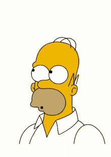 Hungry Homer Simpson Thinking Of Donut GIF | GIFDB.com