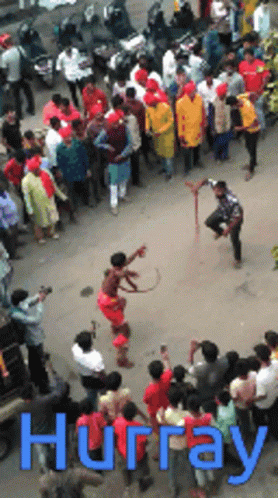 Hurray Fight Traditional Celebration GIF | GIFDB.com