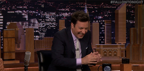 Hysterical Laughing Jimmy Fallon Lol GIF | GIFDB.com