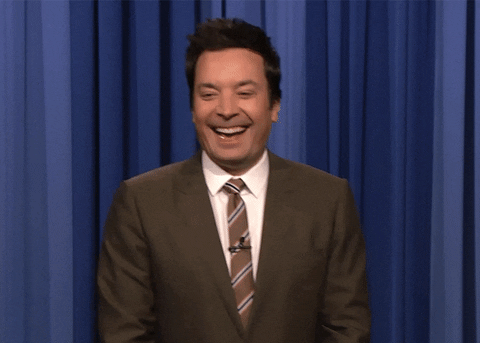 Hysterical Laughing Jimmy Fallon GIF | GIFDB.com