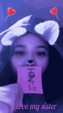 I Love You Sister Girl Shaking Head GIF | GIFDB.com