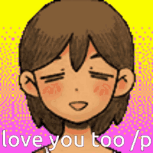 I Love You Too Kel Omori Anime Girl GIF | GIFDB.com