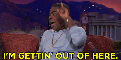 I'm Out Tracy Morgan GIF | GIFDB.com