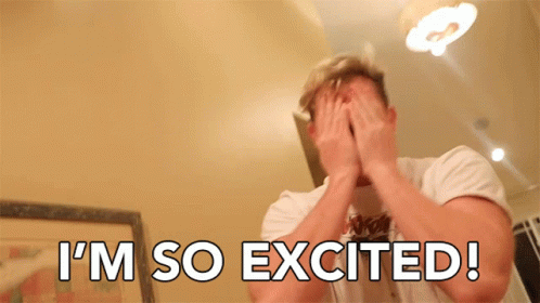 I'm So Excited Palms On Eyes GIF | GIFDB.com
