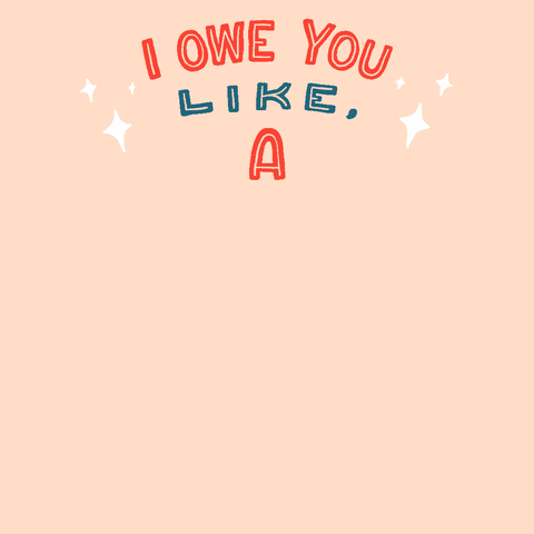 I Owe You Hugs Animated Text Valentines Lockdown GIF | GIFDB.com