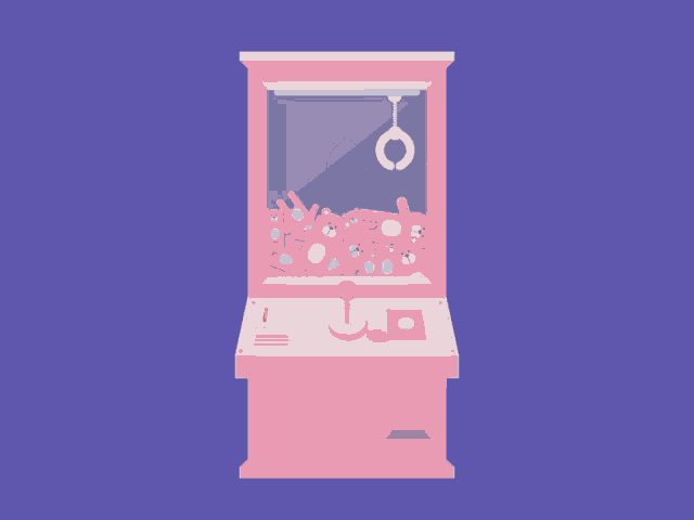 Illustration Bear Claw Machine GIF | GIFDB.com