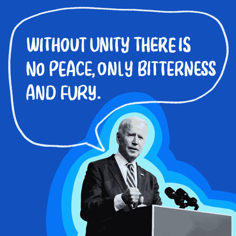 Inauguration Day Quote About Unity GIF | GIFDB.com