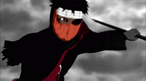 Injured Tobi Obito Uchiha GIF | GIFDB.com