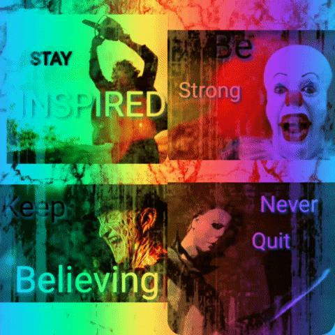 Inspirational Poster Stay Inspired Never Quit GIF | GIFDB.com