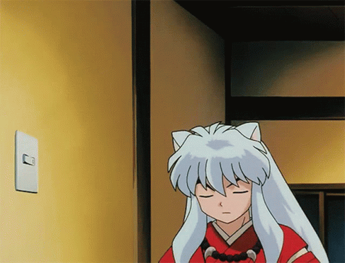 Inuyasha Waking Up GIF | GIFDB.com