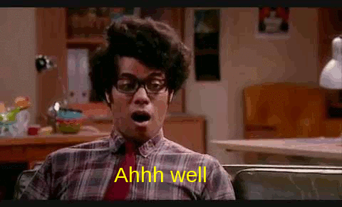 It Crowd Maurice Reaction Ahh Well GIF | GIFDB.com