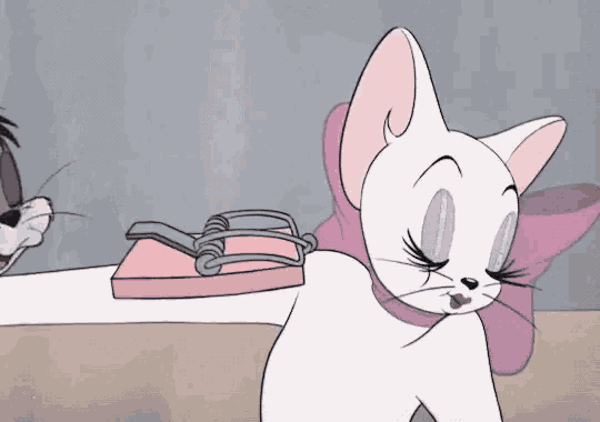 It's A Mouse Trap Tom Marie Cat GIF | GIFDB.com
