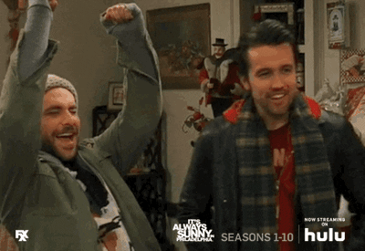 It's Always Sunny Happy Mac GIF | GIFDB.com