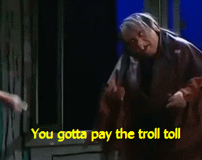 It's Always Sunny Troll Toll GIF | GIFDB.com