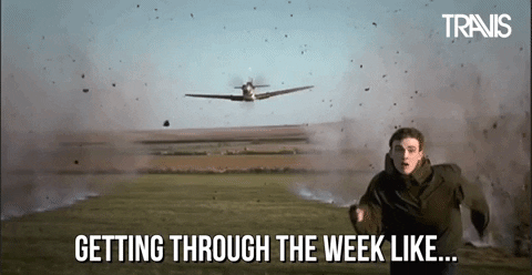 It's Barely Getting Through Friday Meme GIF | GIFDB.com