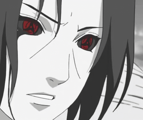 Itachi Sharingan Bleeding Eye Sad GIF | GIFDB.com