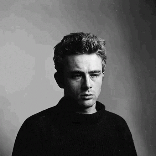 James Dean Handsome Look GIF | GIFDB.com