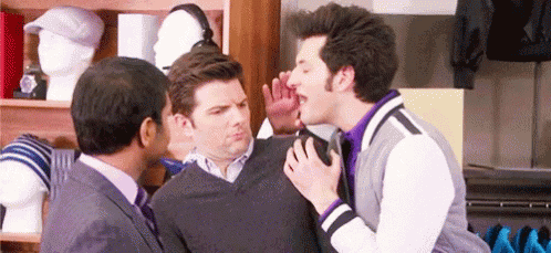 Jean Ralphio Parks And Recreation Scream GIF | GIFDB.com