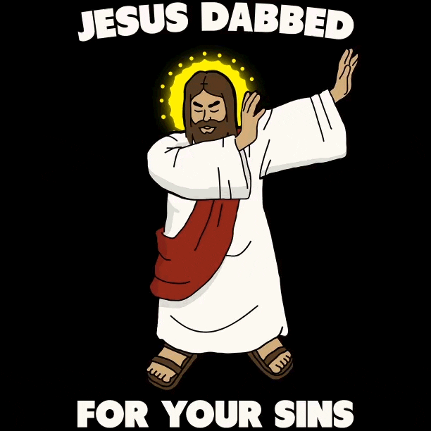 Jesus Dabbed For Your Sins GIF | GIFDB.com