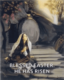 Jesus Show Up To Mary He Has Risen GIF | GIFDB.com