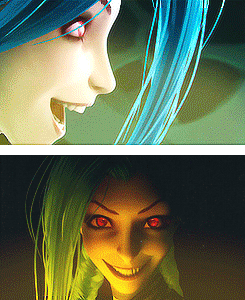 Jinx Firing Gun And Laughing GIF | GIFDB.com