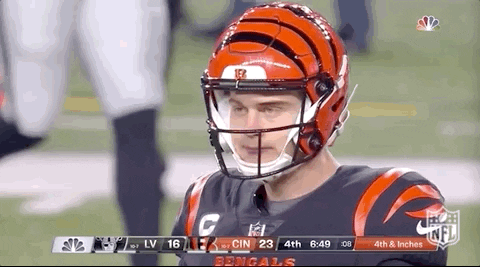 Joe Burrow Disappointed GIF | GIFDB.com