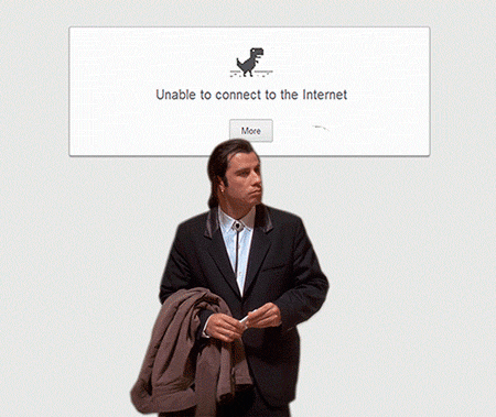 John Travolta Meme No Internet GIF | GIFDB.com