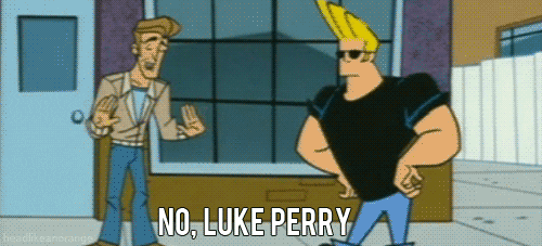 Johnny Bravo No Luke Perry GIF | GIFDB.com