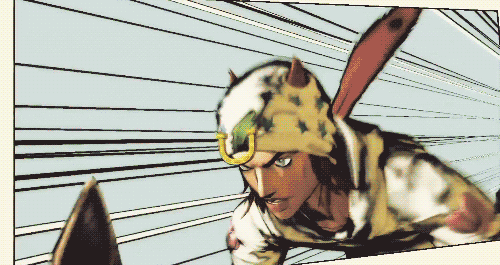 Johnny Joestar Fighting With Enemies GIF | GIFDB.com