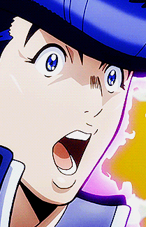 Jojo's Bizarre Josuke Amused And Shocked GIF | GIFDB.com