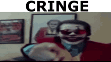 Joker Creepy Cringe Laugh GIF | GIFDB.com