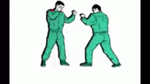 Judo Throw Cartoon Animation GIF | GIFDB.com