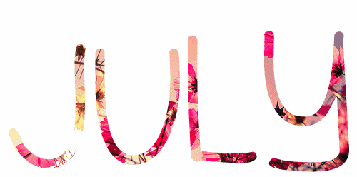 July Word Art GIF | GIFDB.com