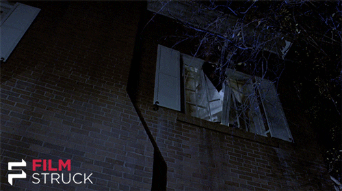 Jumping Out Window The Exorcist Scene GIF | GIFDB.com