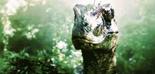 Jurassic Park Raptor Say Hey GIF | GIFDB.com