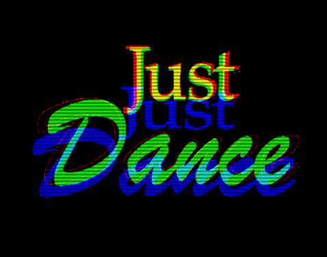 Just Dance Moving Words GIF | GIFDB.com
