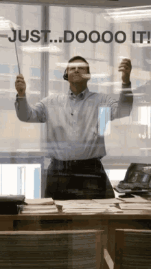 Just Do It Office Worker GIF | GIFDB.com