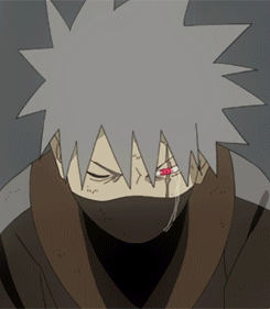 Kakashi Hatake Angry Sharingan Eye Attack GIF | GIFDB.com