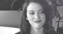 Kat Dennings Smiling No Reaction GIF | GIFDB.com