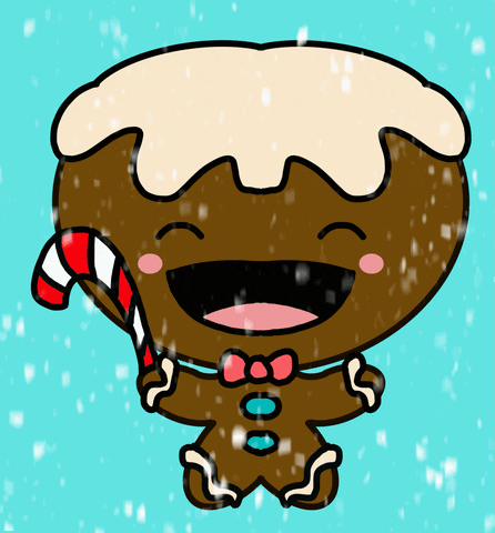 Kawaii Christmas Gingerbread GIF | GIFDB.com