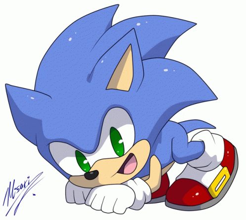 Kawaii Sonic Tail Wiggle GIF | GIFDB.com